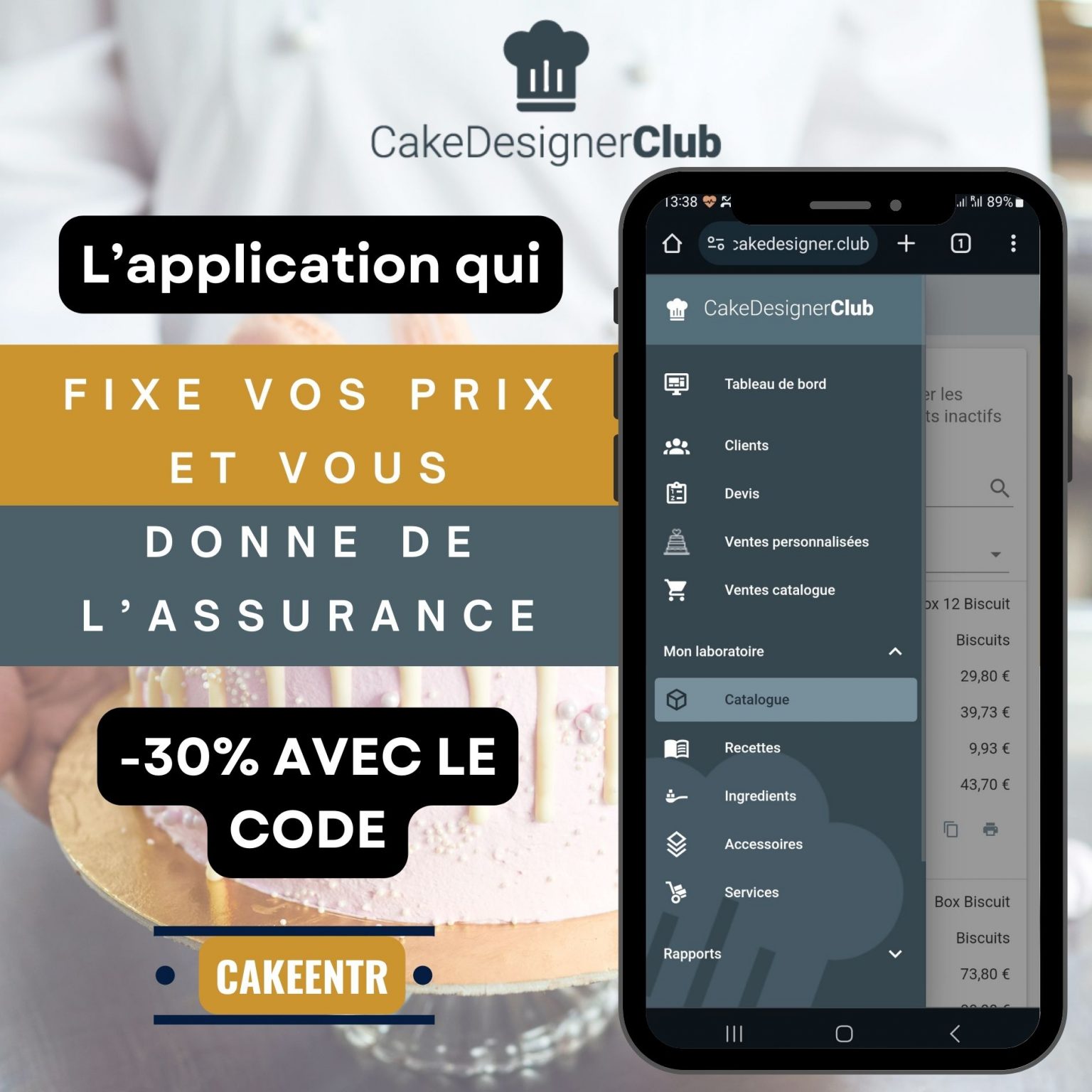 Cake Entrepreneur – Vivre De Son Savoir-Faire En Pâtisserie